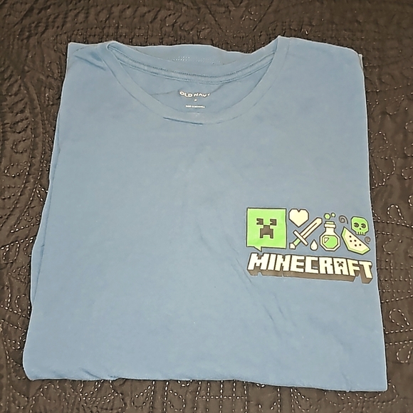 Old Navy | Shirts | Minecraft Tshirt | Poshmark
